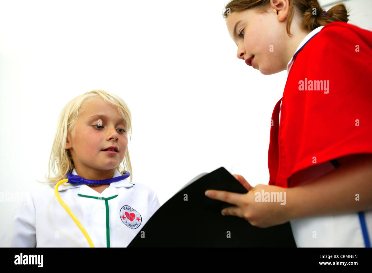 Girls dressing up doctor hi-res stock photography and images - Alamy