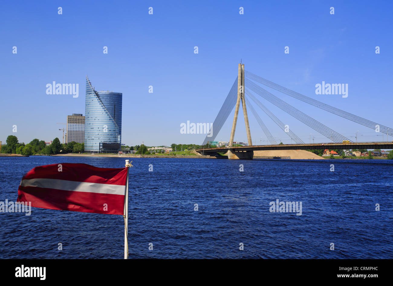 Riga bridge hi-res stock photography and images - Alamy