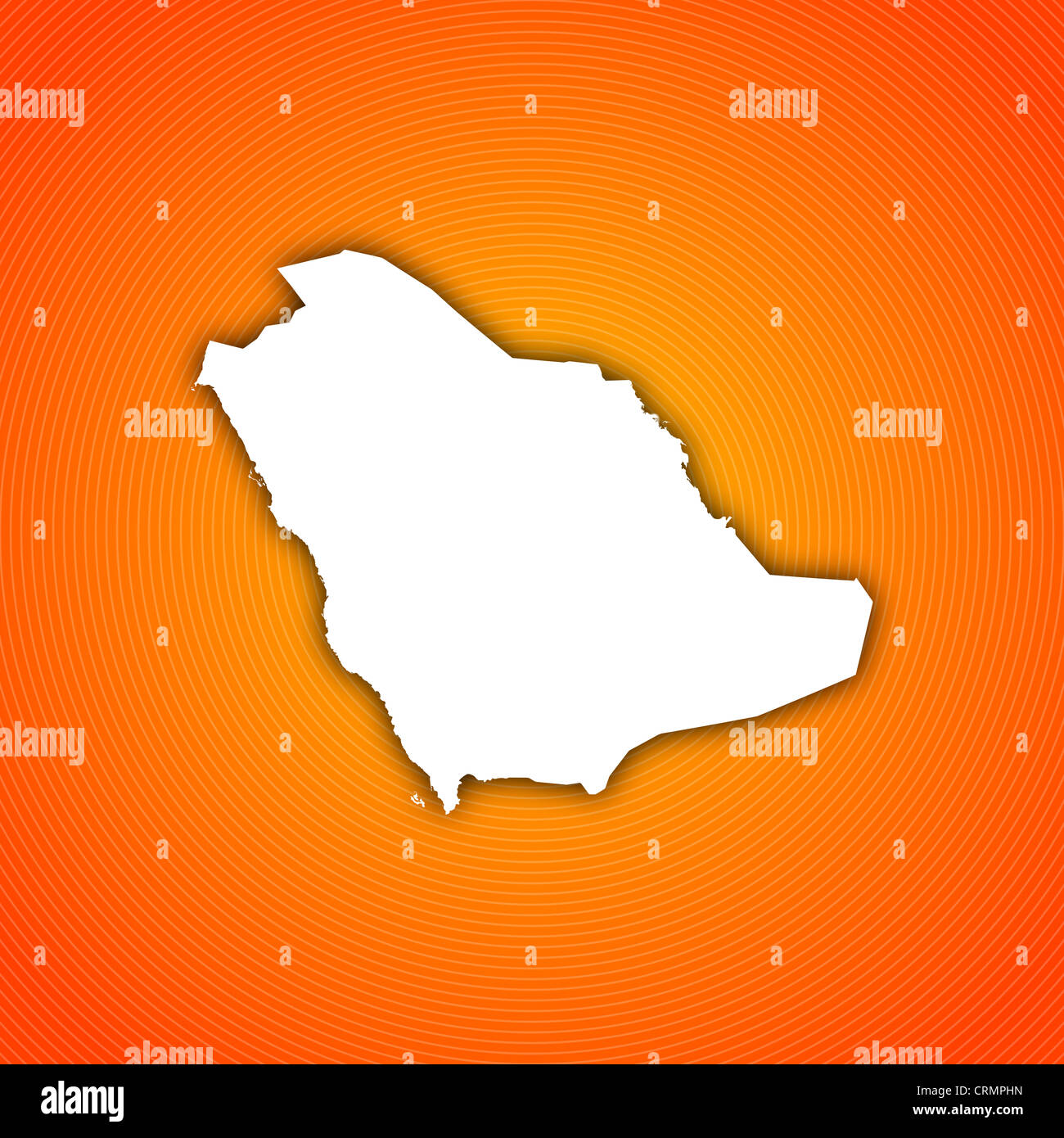 Political map of Saudi Arabia with the several provinces Stock Photo ...