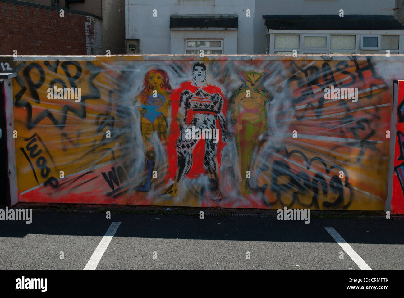 Sand, Sea and Spray 2012. Blackpool, England Stock Photo - Alamy