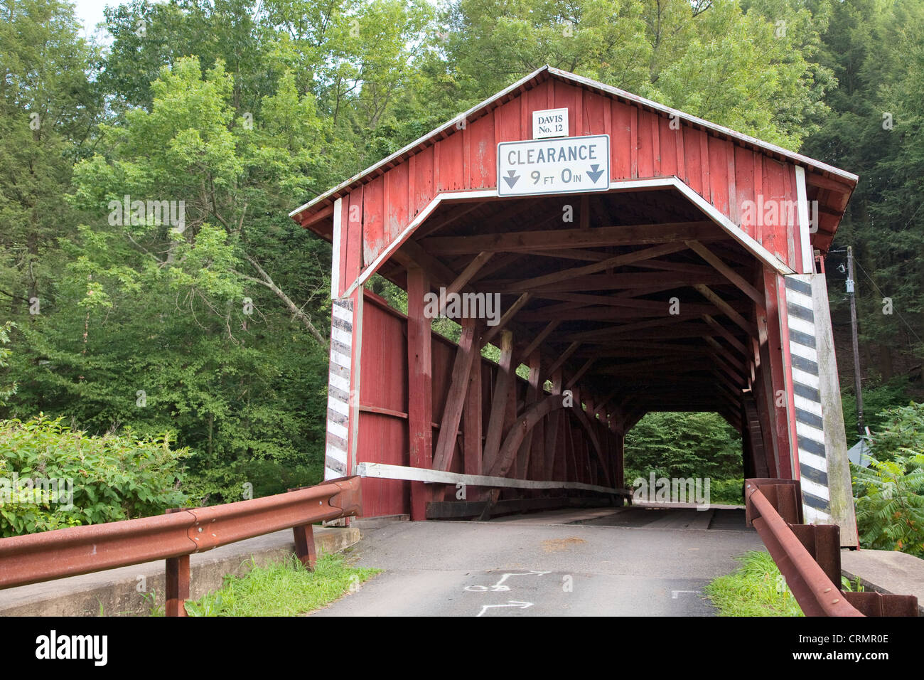 Davis Bridge No 12 - a wooden Covered Bridge Columbia County ...