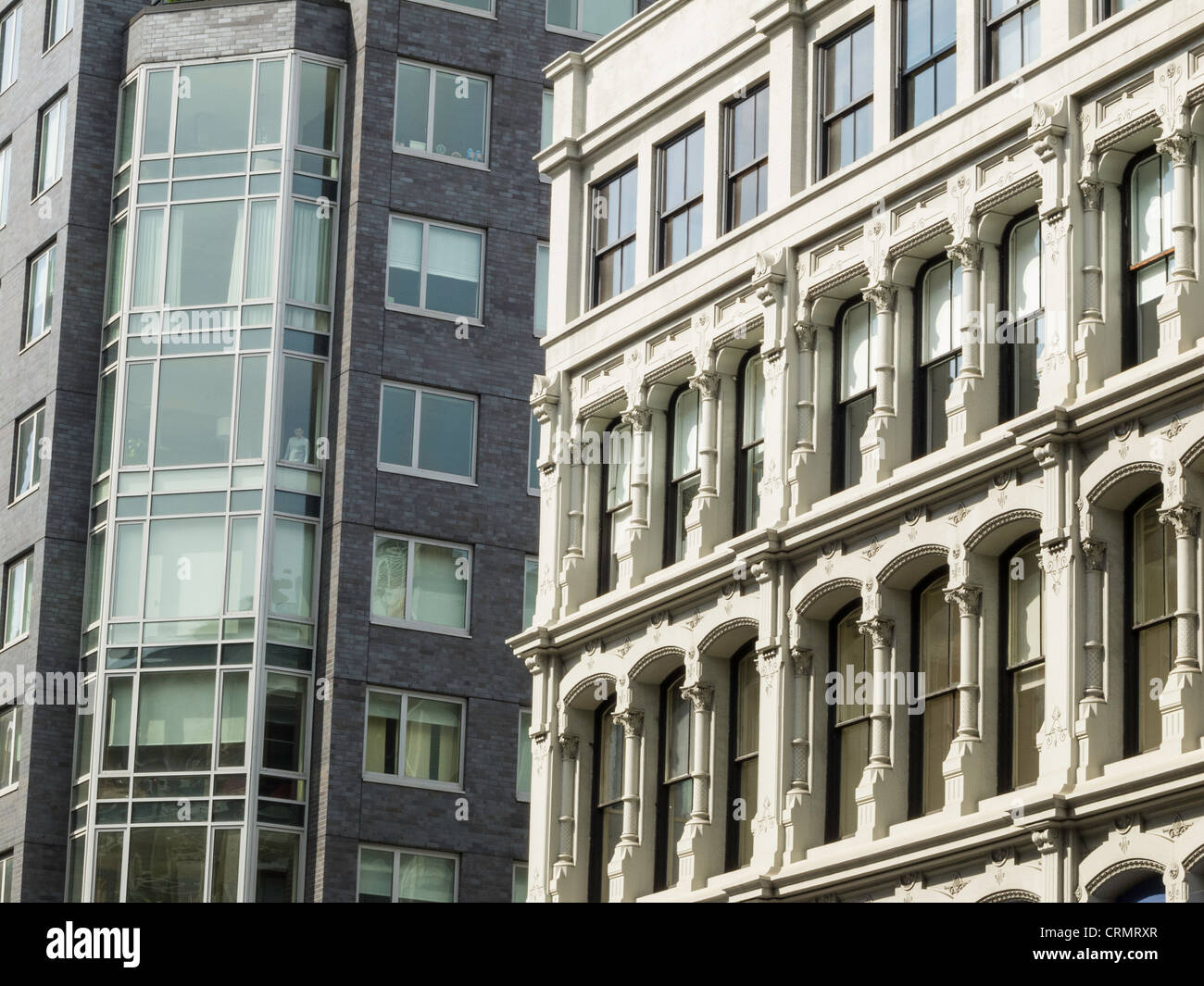 Building Facades, NYC Stock Photo - Alamy
