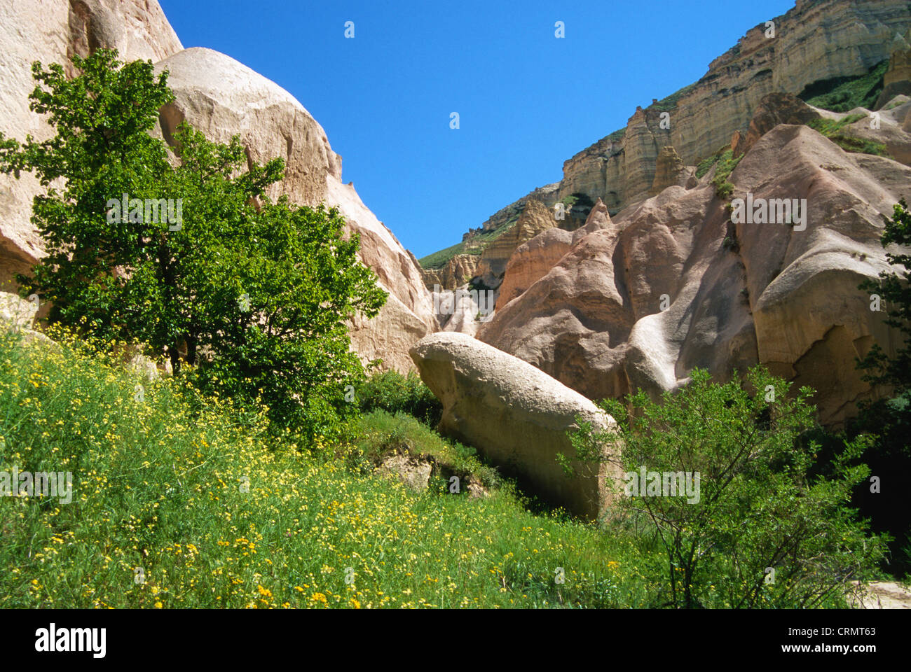 Turkey, Cappadocia, Zelve Valley, scenery Stock Photo - Alamy
