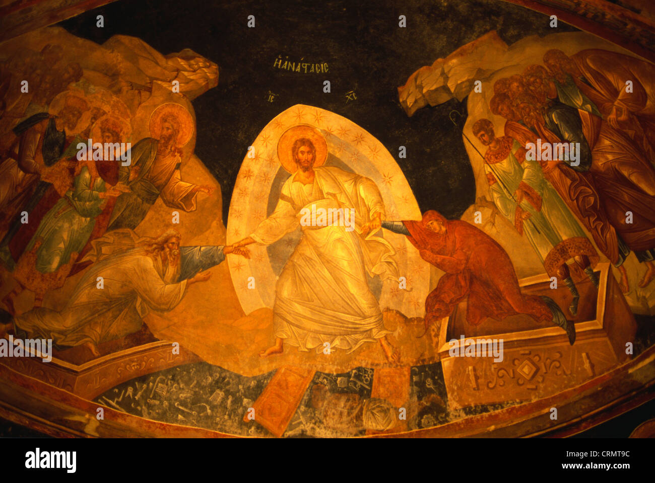 Turkey, Istanbul, Chura Church, Kariye Museum, mosaics Stock Photo - Alamy