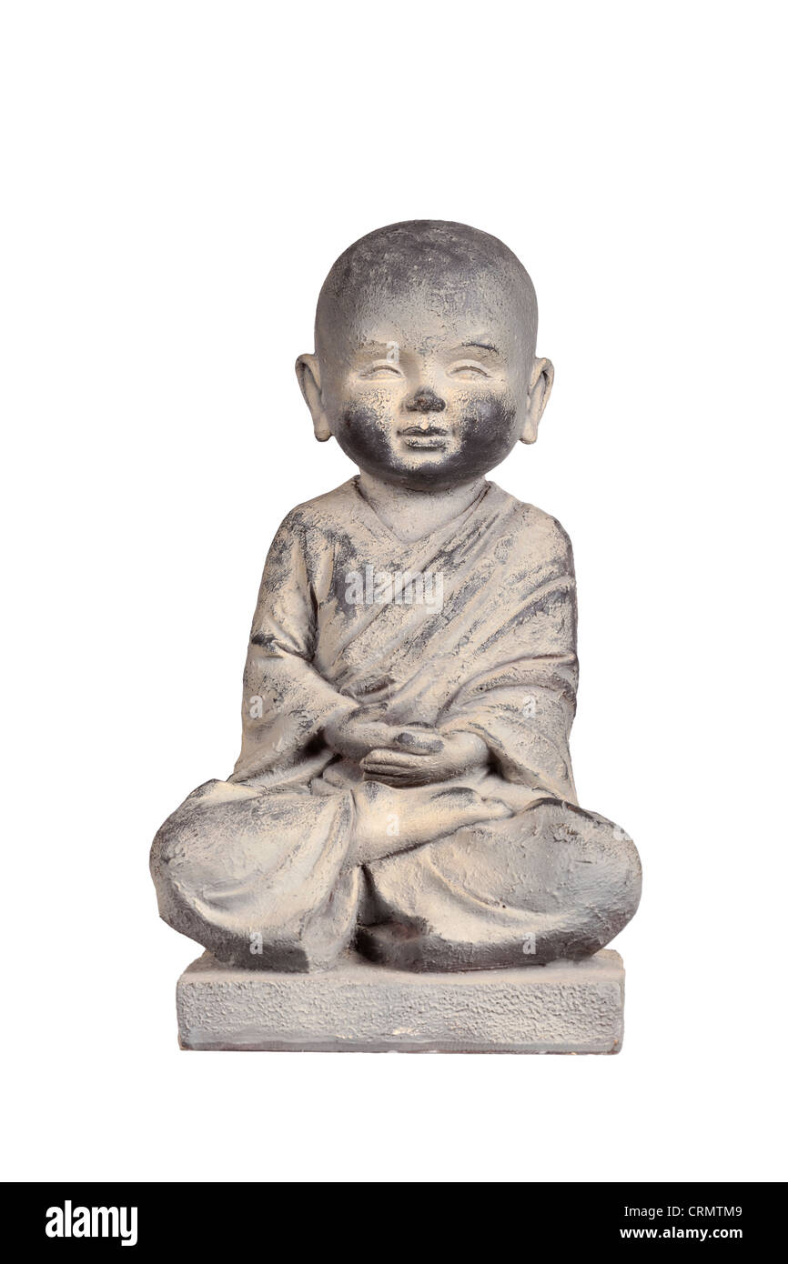 Stone statuette of a child Buddha Stock Photo - Alamy