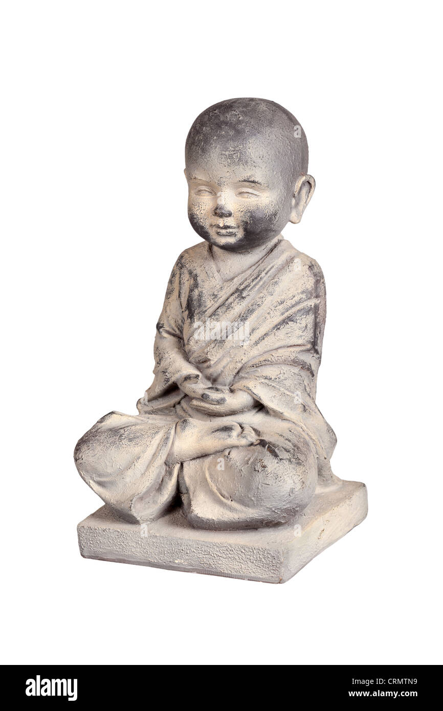 Stone statuette of a child Buddha Stock Photo - Alamy