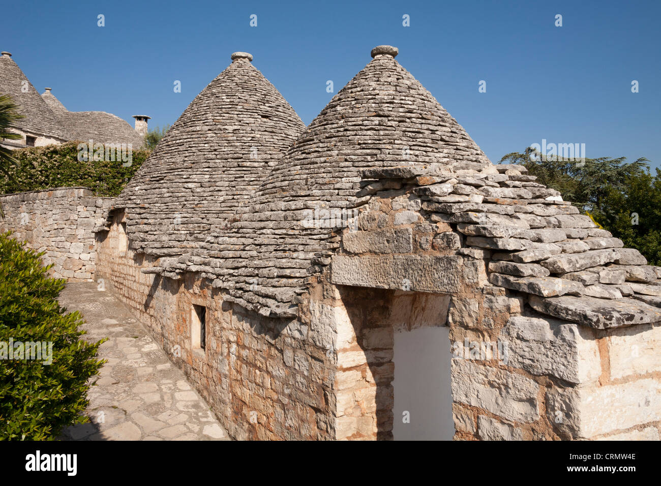 Trulli houses, Alberobello, province of Bari, in the Puglia region ...