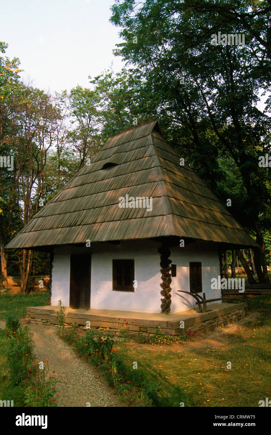 Romania, Bucharest, Village Museum, traditional rural architecture ...