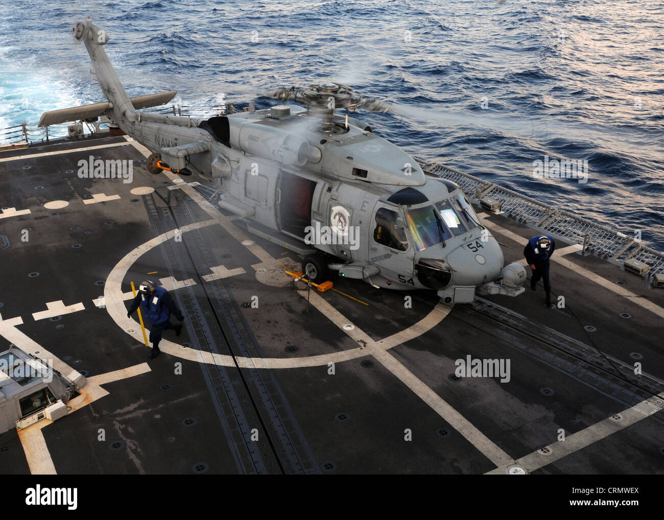 Sailors assigned to Helicopter Anti-submarine Squadron Light (HSL 37 ...