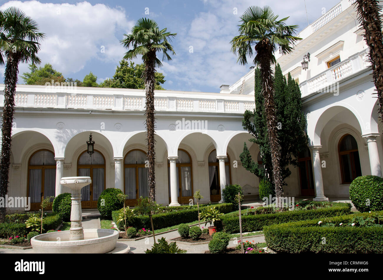 Ukraine, Yalta. Livadia Palace. 1911 summer home of the last Russian ...