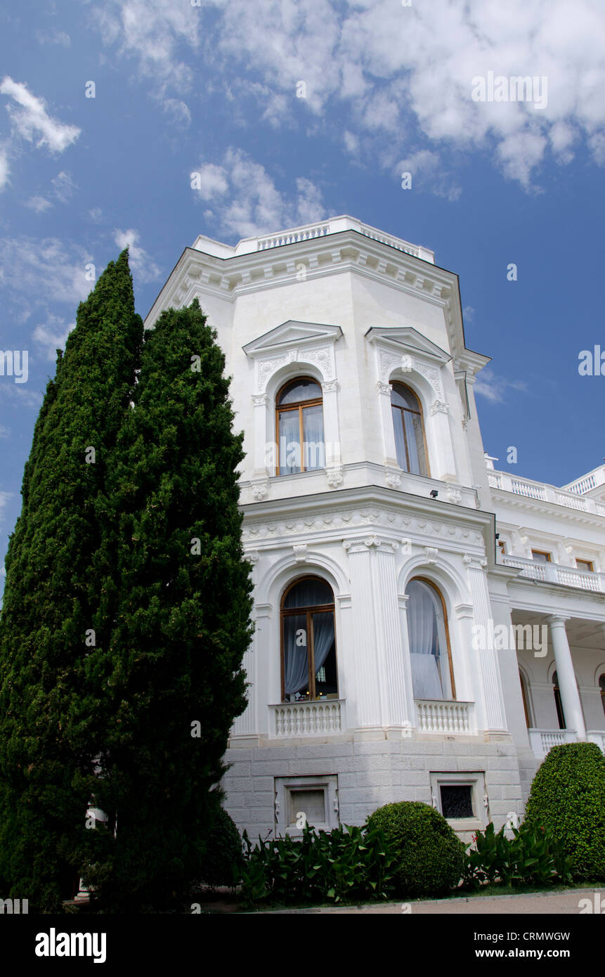 Ukraine, Yalta. Livadia Palace. Italian Renasissance style summer home ...