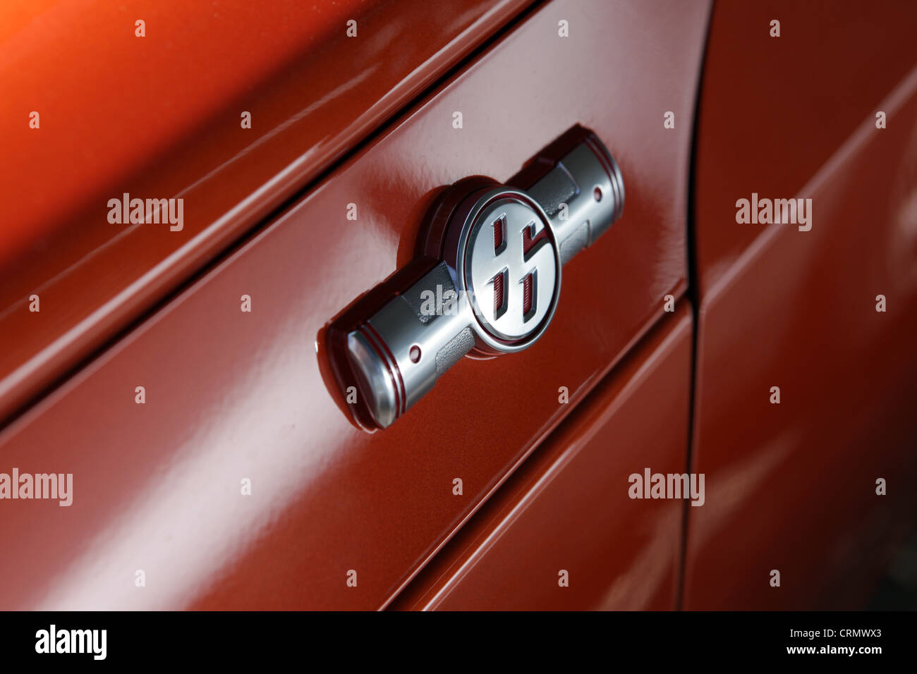 Toyota GT86 sports car, side badge unique for this car only Stock Photo ...