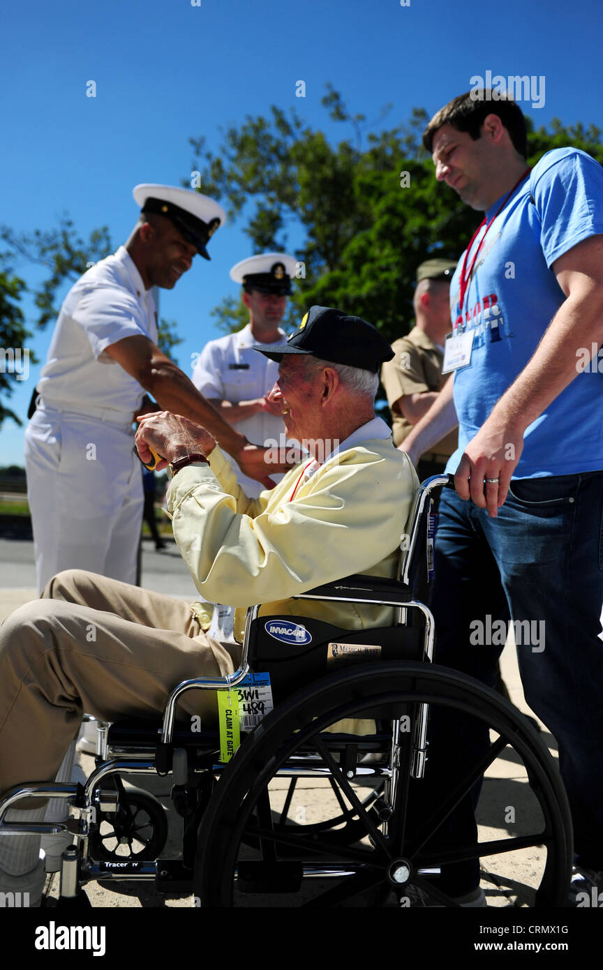Naval Support Activity Washington's Command Master Chief John A. Hall ...