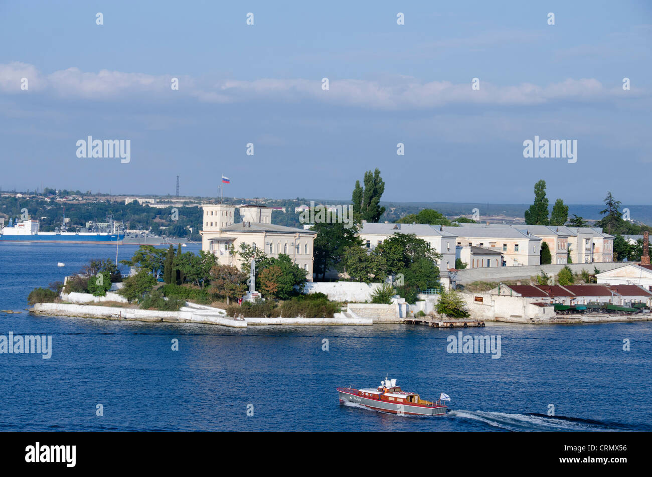 Ukraine, Sevastopol. Harbor area of the Black Sea port Stock Photo - Alamy