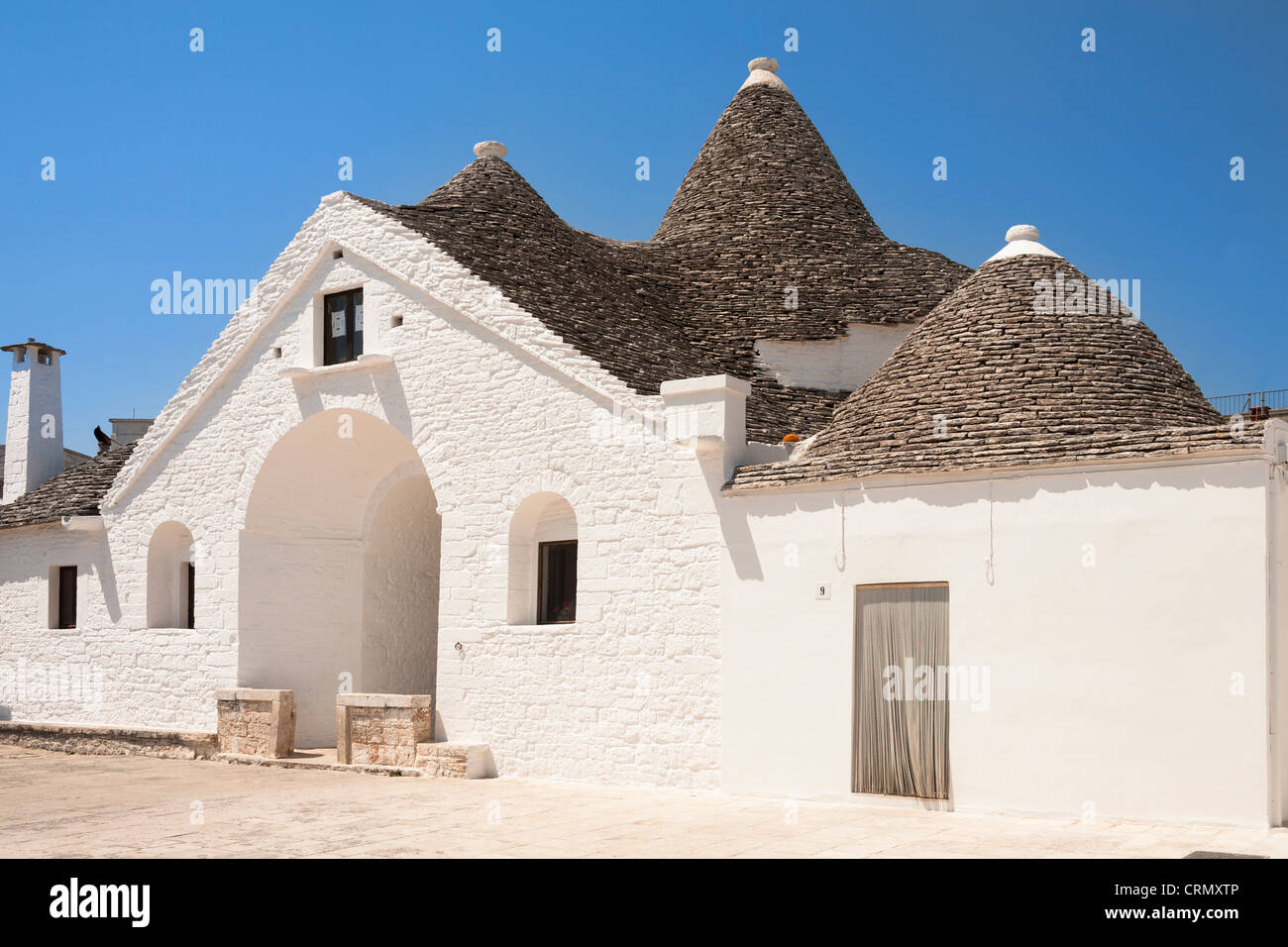 Trullo Sovrano, Piazza Sacramento, Alberobello, province of Bari, in ...