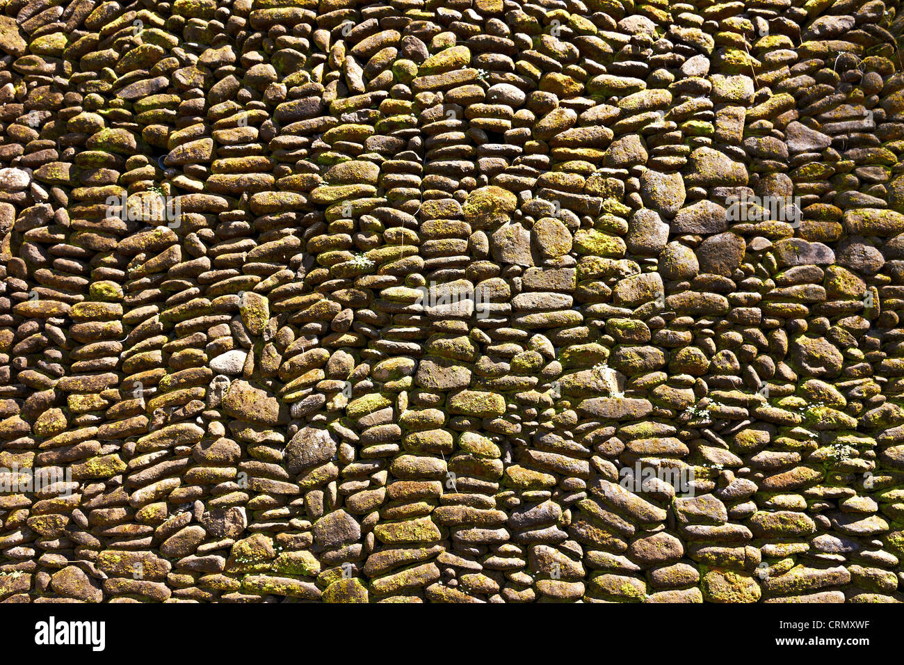 Pebble pavement closeup for horizontal design background Stock Photo ...