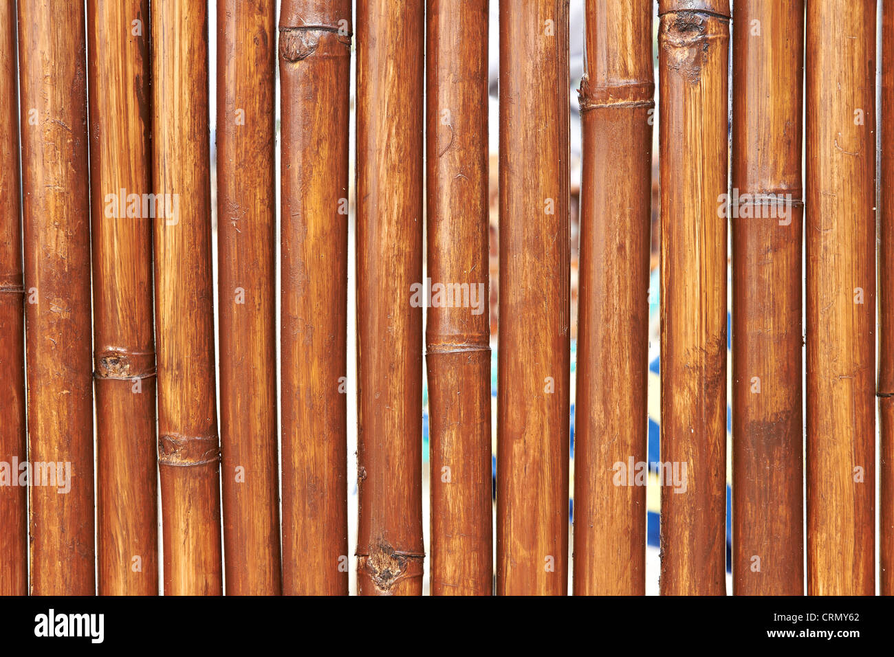 Closeup natural bamboo fence as horizontal background Stock Photo - Alamy