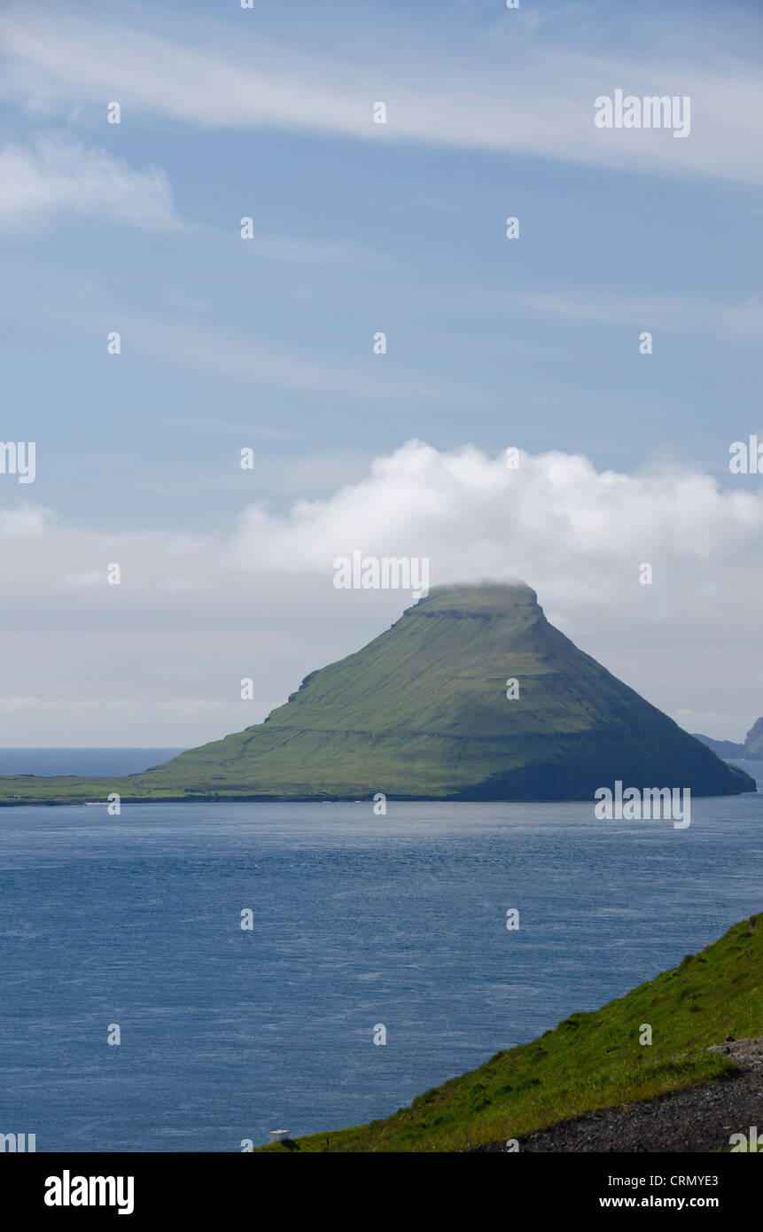 Kingdom of Denmark, Faroe Islands (aka Foroyar). View of Koltur Island ...