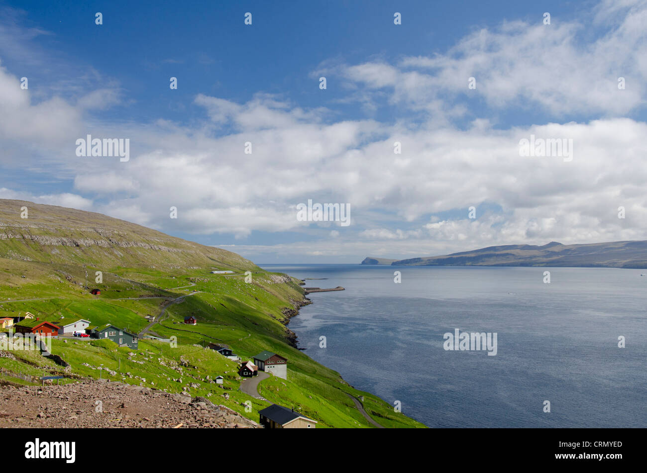 Kingdom of Denmark, Faroe Islands (aka Foroyar), Southern tip of the ...
