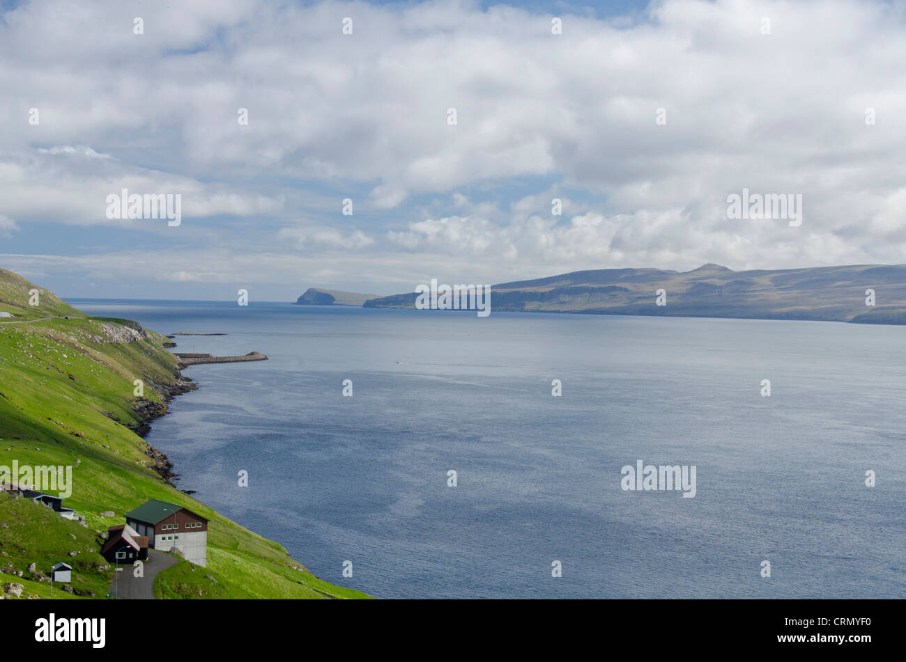 Kingdom of Denmark, Faroe Islands (aka Foroyar), Southern tip of the ...