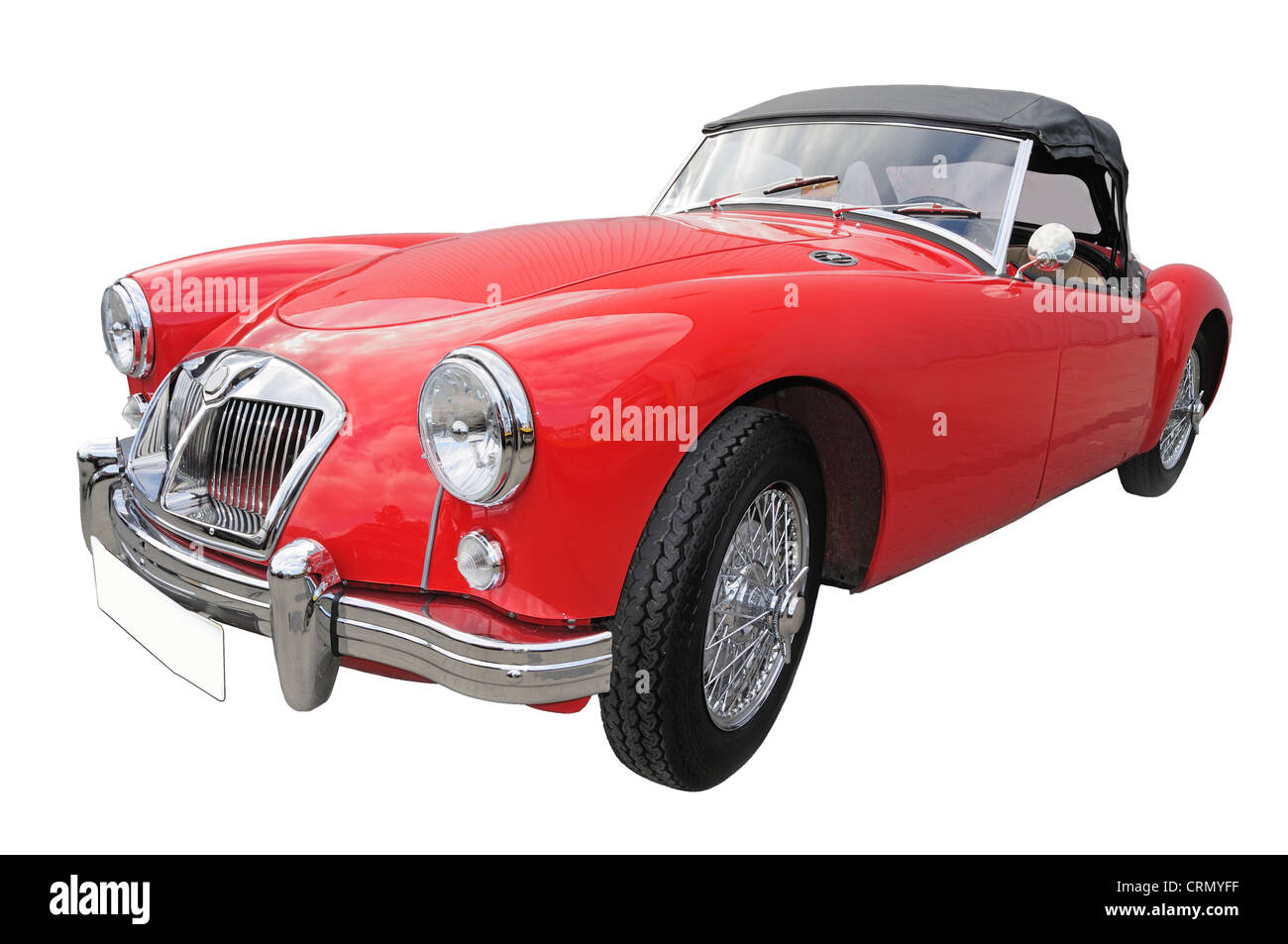 Shiny vintage classic car Cut Out Stock Images & Pictures - Alamy
