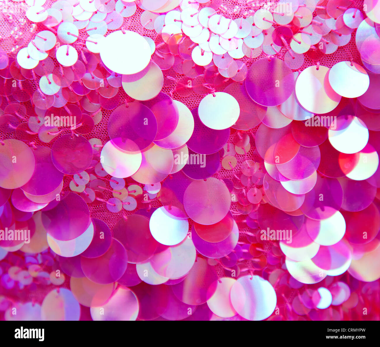 Pink sequins pattern texture fashion background Stock Photo - Alamy