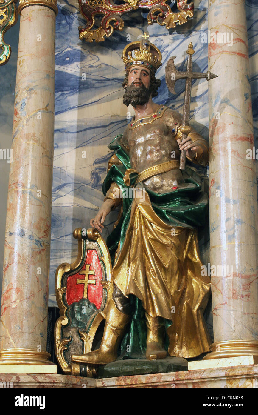 Christian and the patron saint of hungary hi-res stock photography and ...