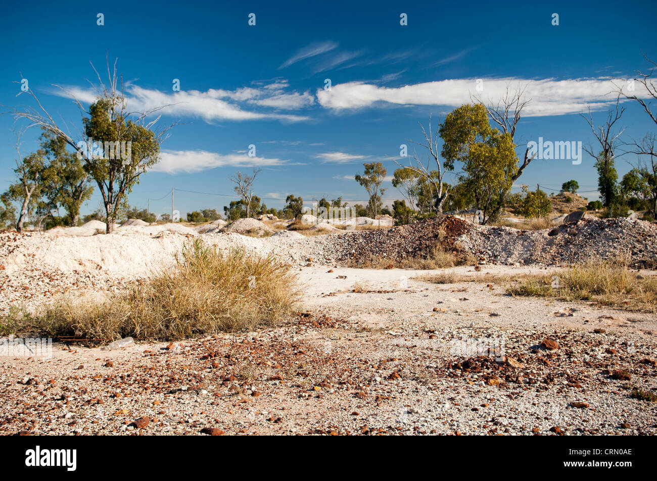 Opal fields mining waste products hi-res stock photography and images ...