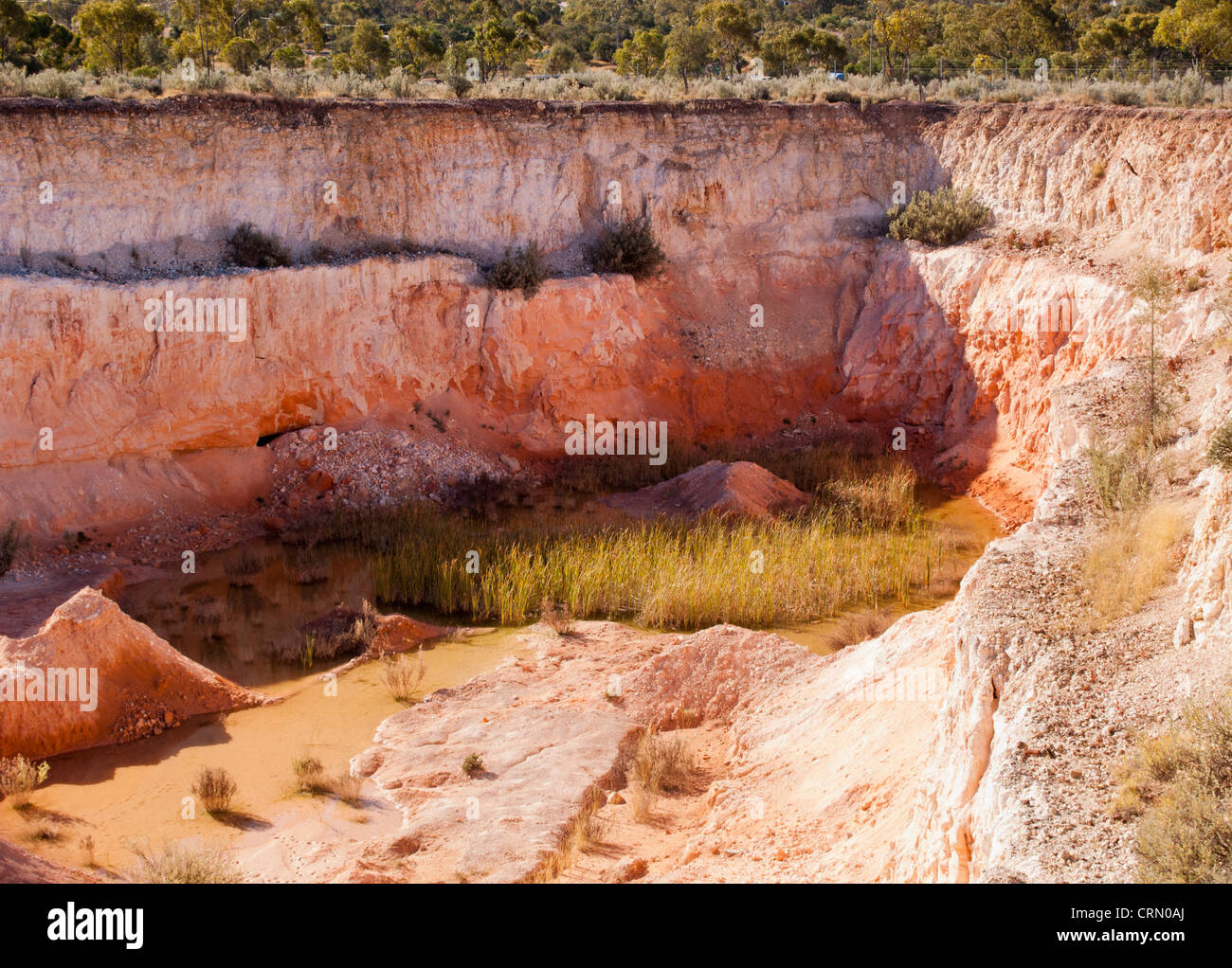 Open cut opal mine in rural Australia Stock Photo - Alamy