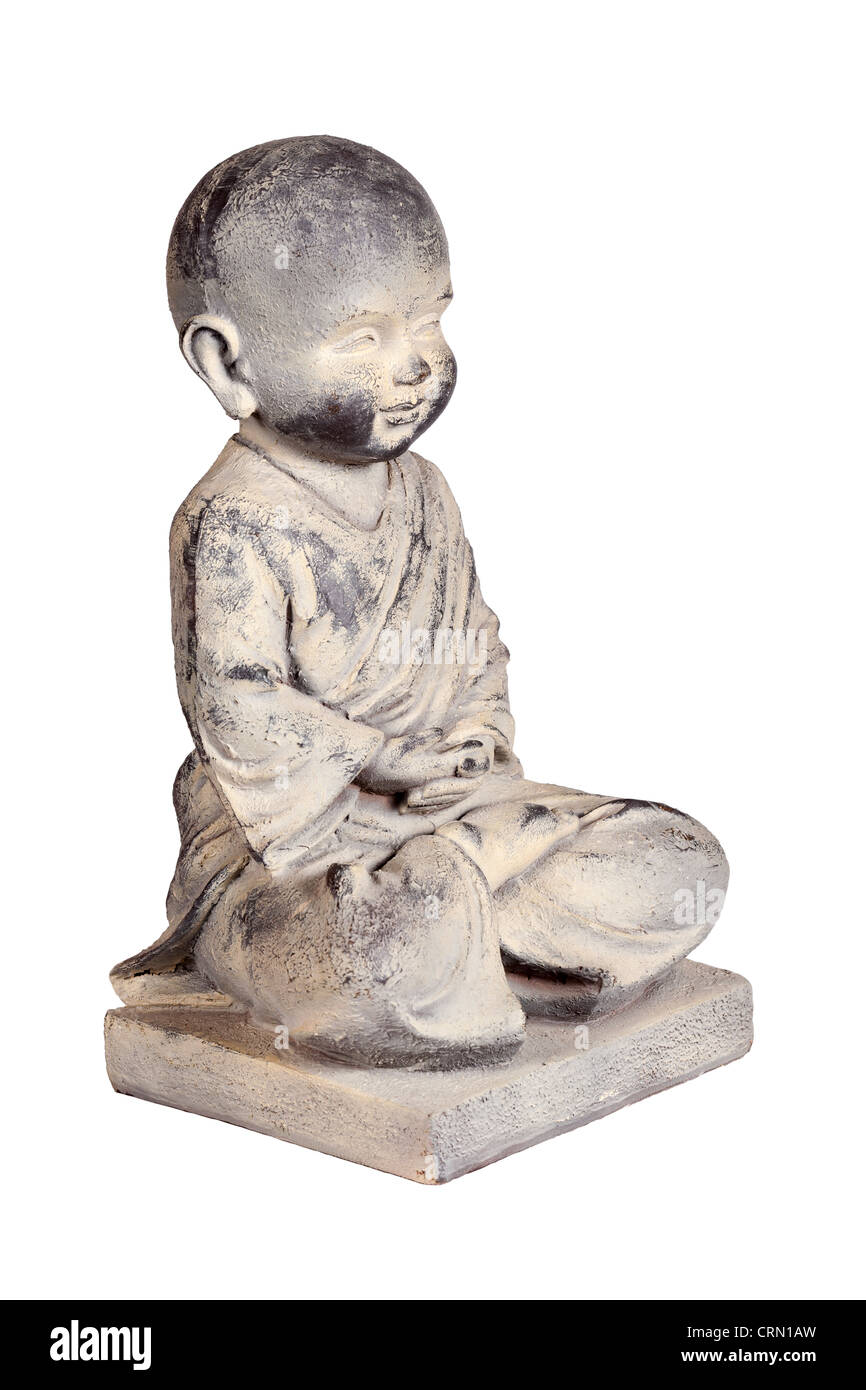 Stone statuette of a child Buddha Stock Photo - Alamy