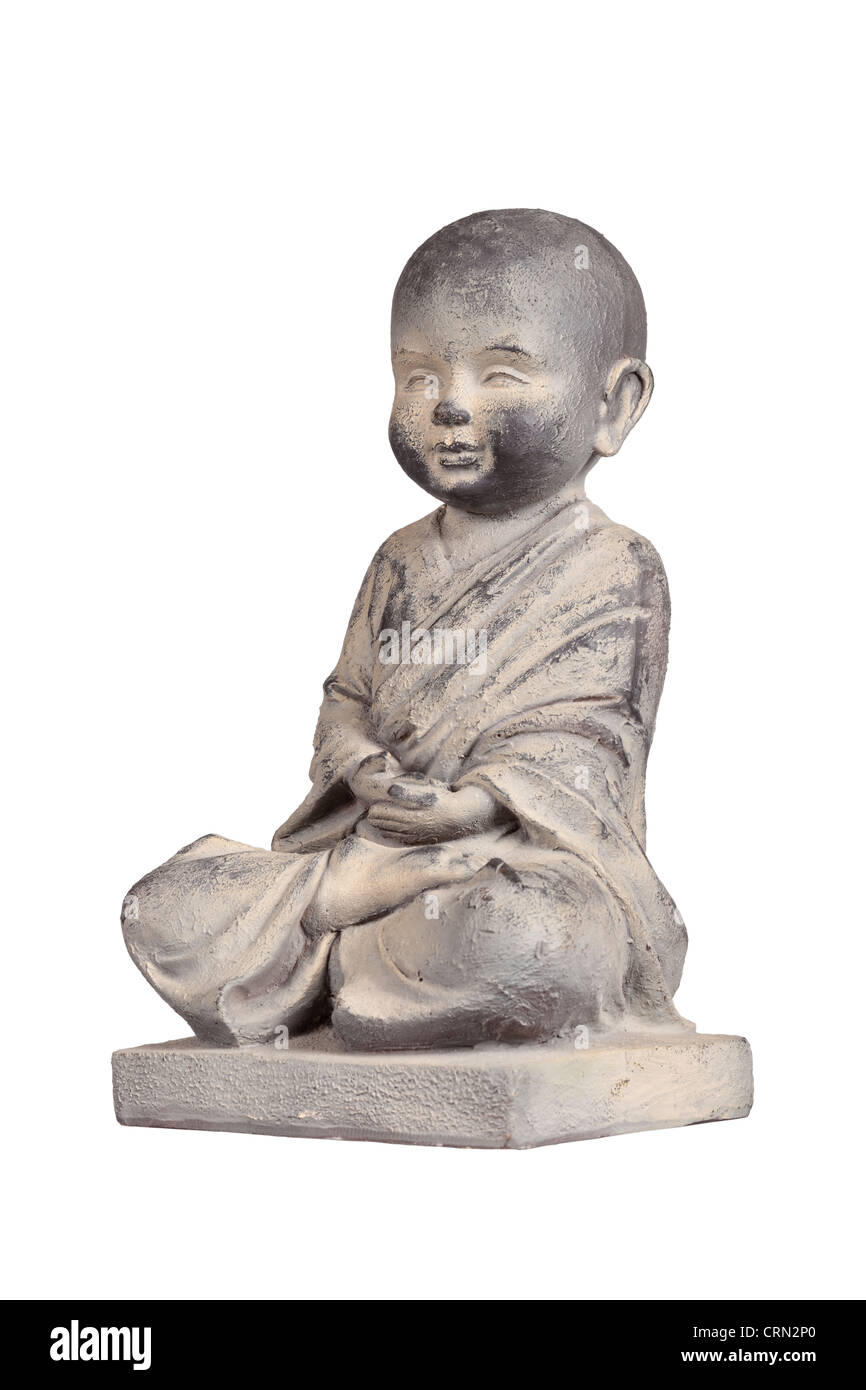Stone statuette of a child Buddha Stock Photo - Alamy