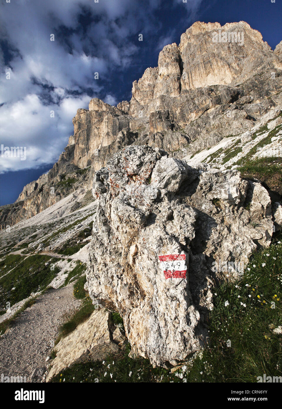 mountain hiking trail Stock Photo - Alamy
