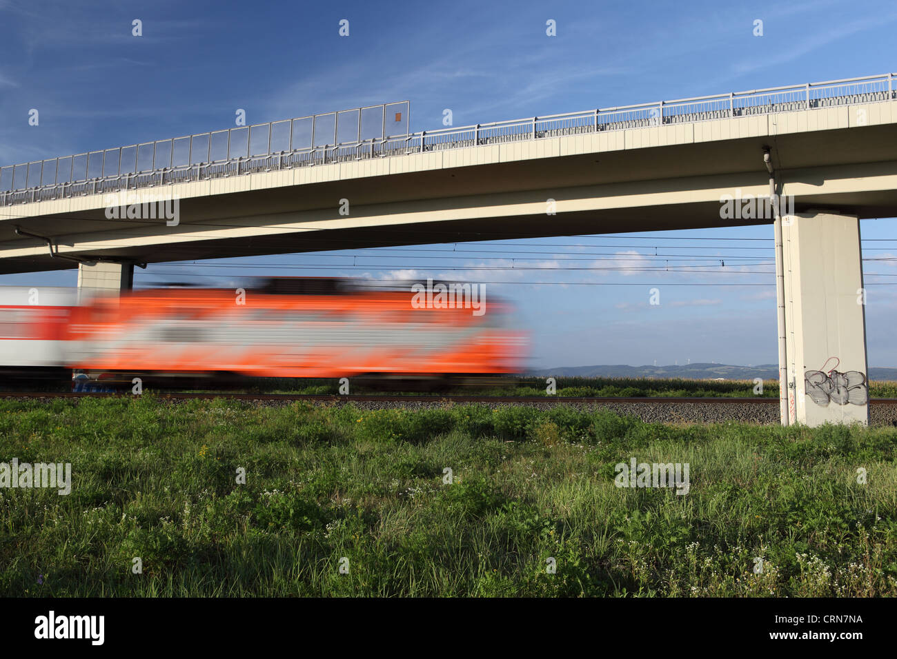 Rushing under a bridge hi-res stock photography and images - Alamy