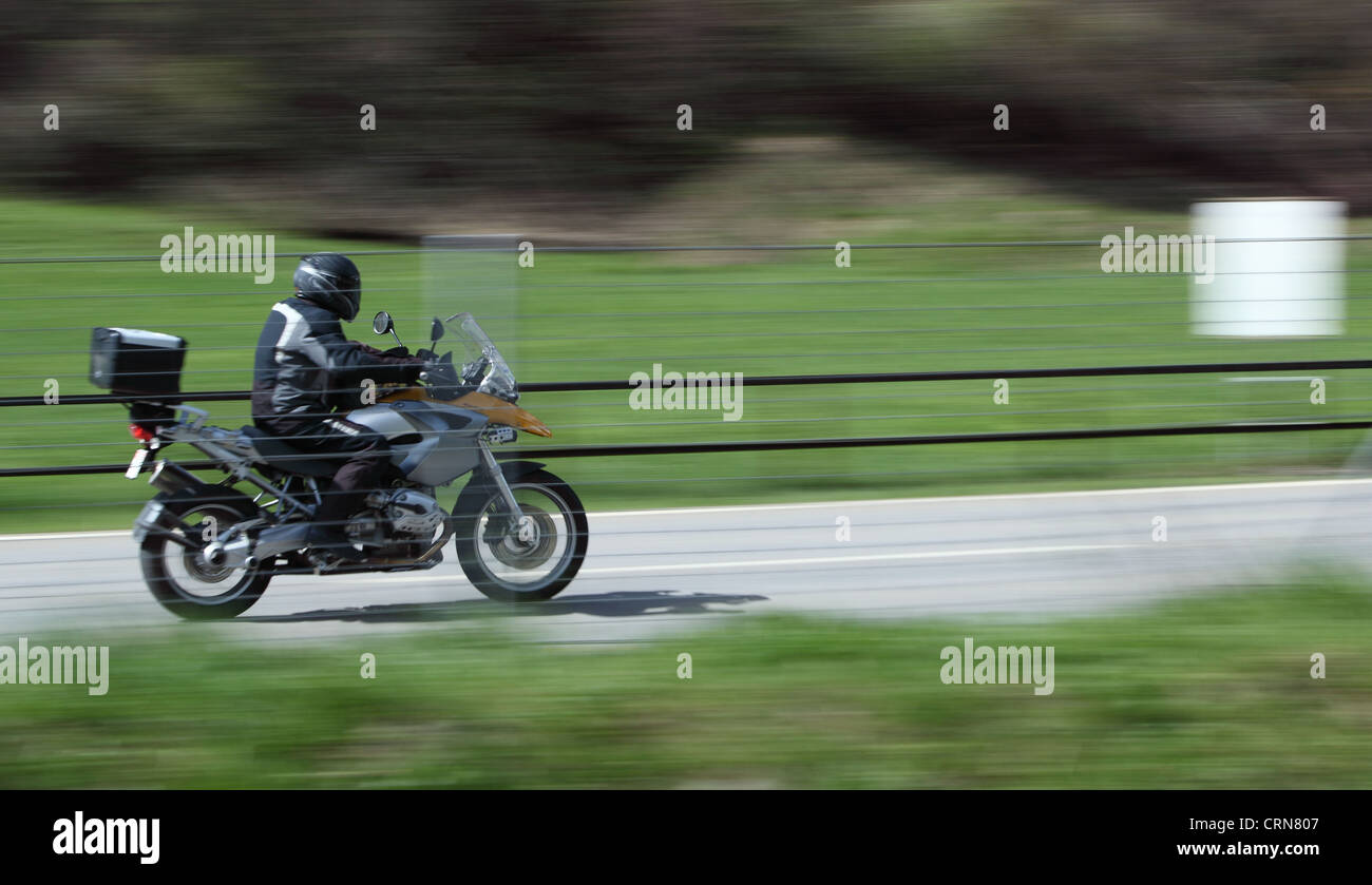 Motorcycle Moving High Resolution Stock Photography and Images - Alamy