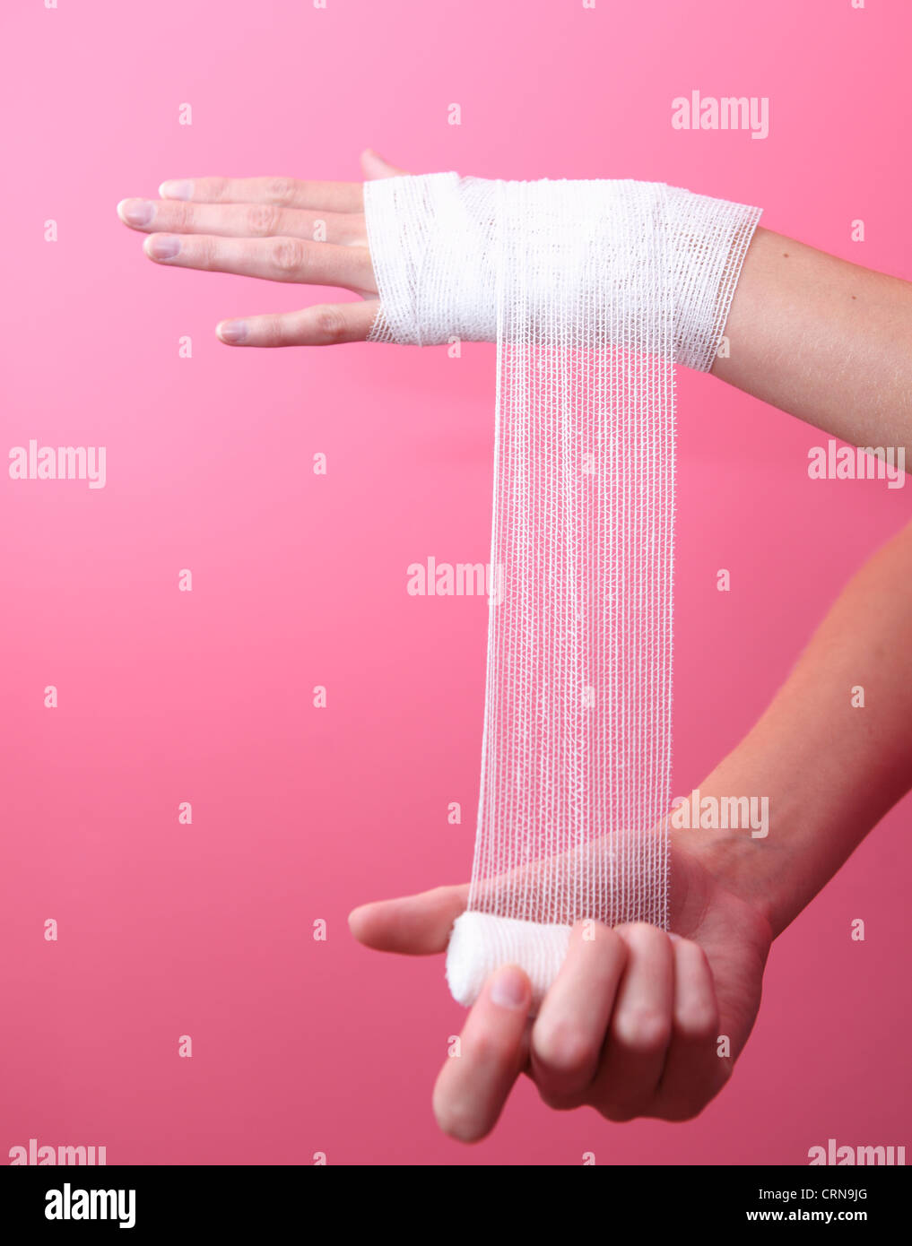 Black wrist cast hi-res stock photography and images - Alamy