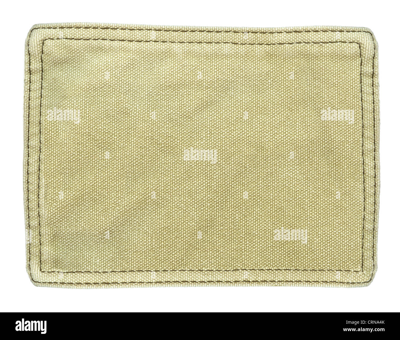 Blank jeans label isolated on white background Stock Photo - Alamy