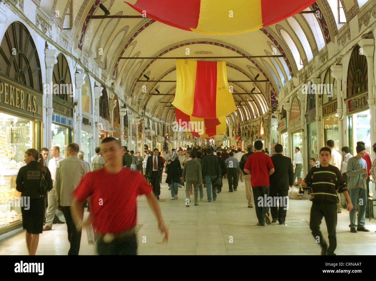 Shopping mall in the Grand Bazaar in Istanbul Stock Photo - Alamy