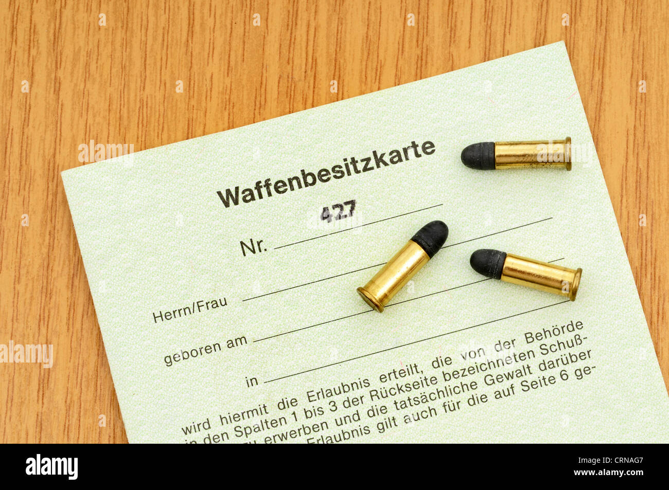 Firearms Licence High Resolution Stock Photography and Images - Alamy