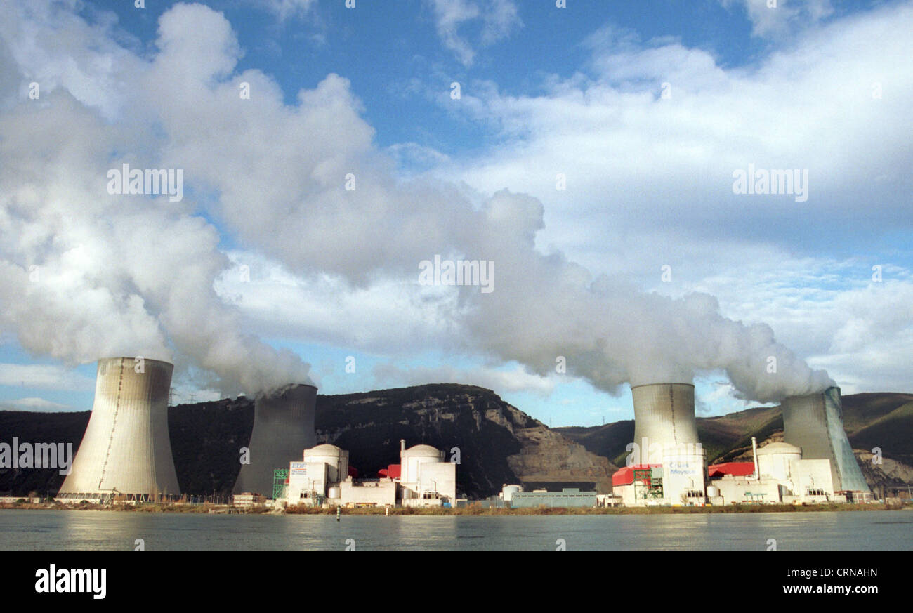 Nuclear Power Plant in France Stock Photo - Alamy