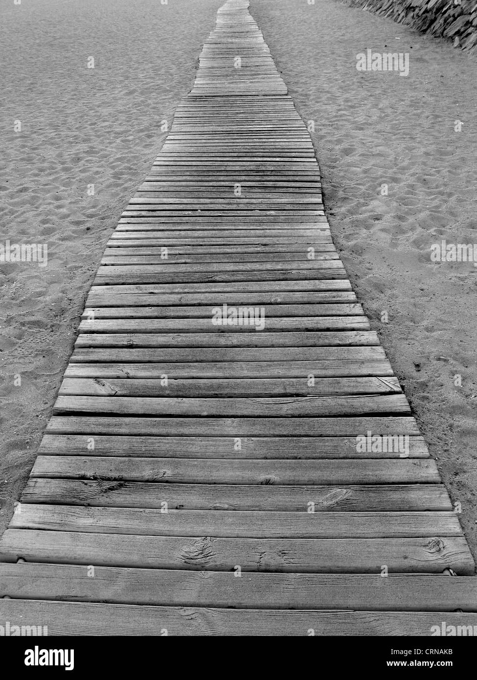 Sandy beach shore in Black and White Stock Photos & Images - Alamy