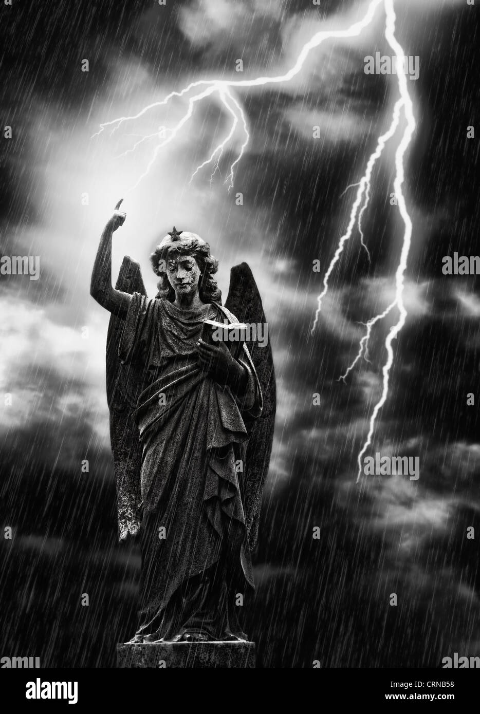 Angel thunder hi-res stock photography and images - Alamy