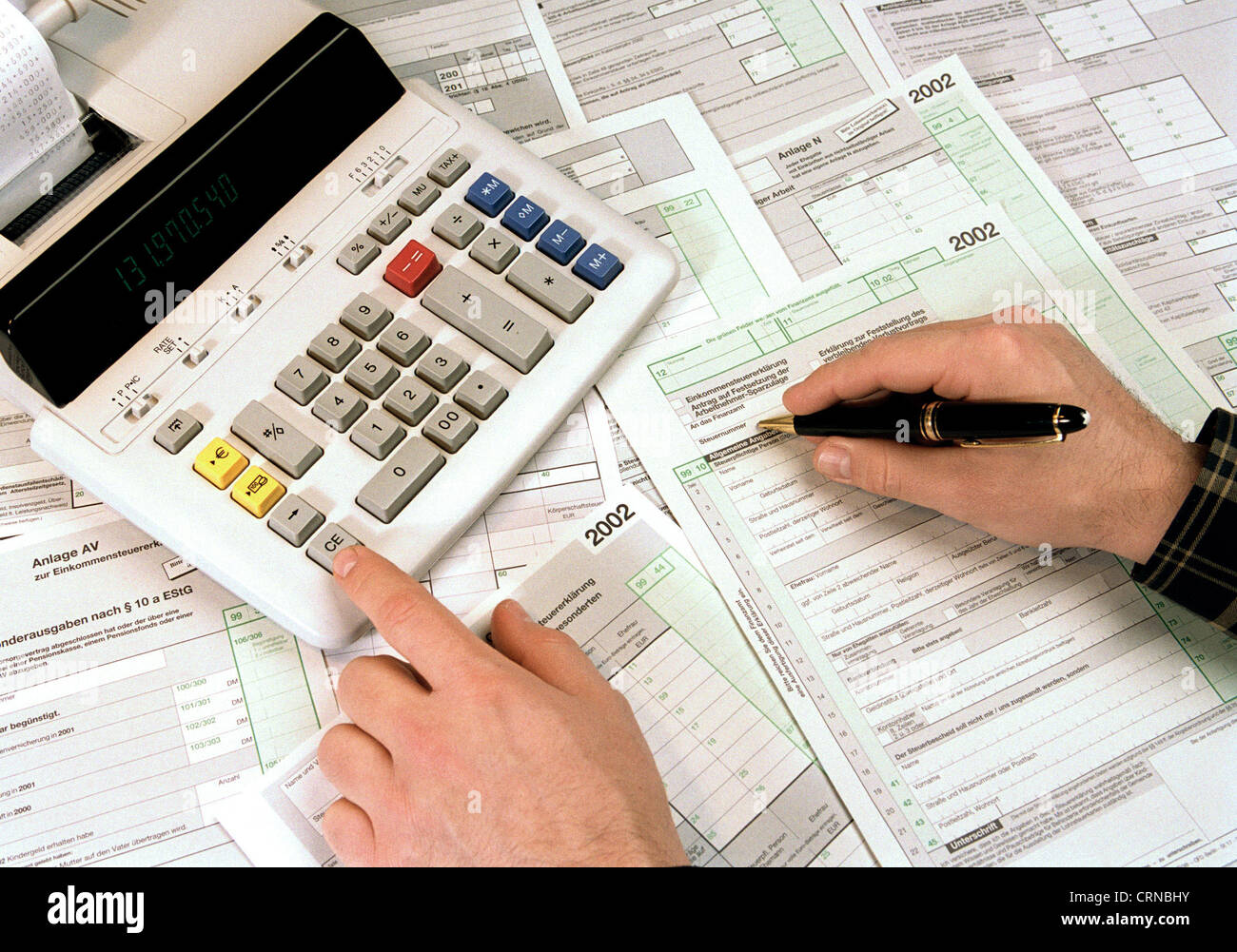 Inland revenue forms hi-res stock photography and images - Alamy