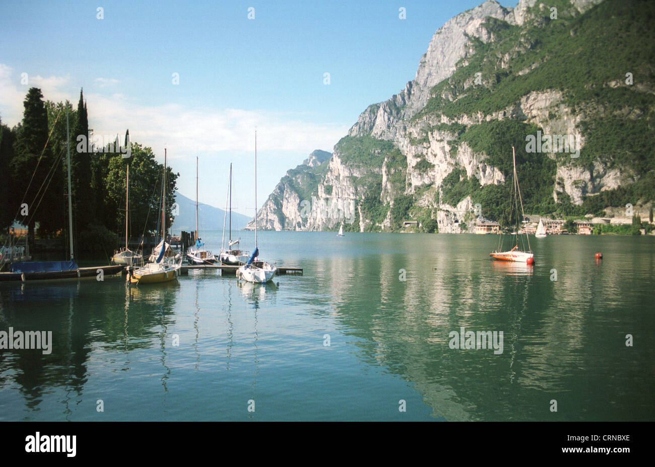 Views of Lake Garda Stock Photo - Alamy