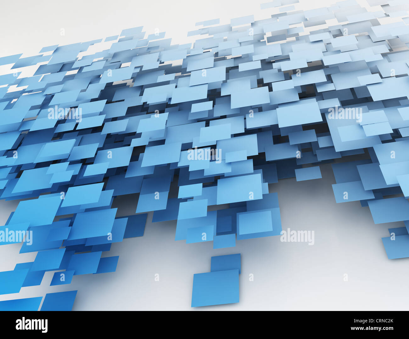 Abstract 3d squares background Stock Photo - Alamy