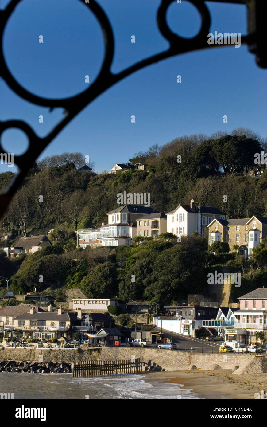 The seafront at Ventnor on the Isle of Wight Stock Photo - Alamy