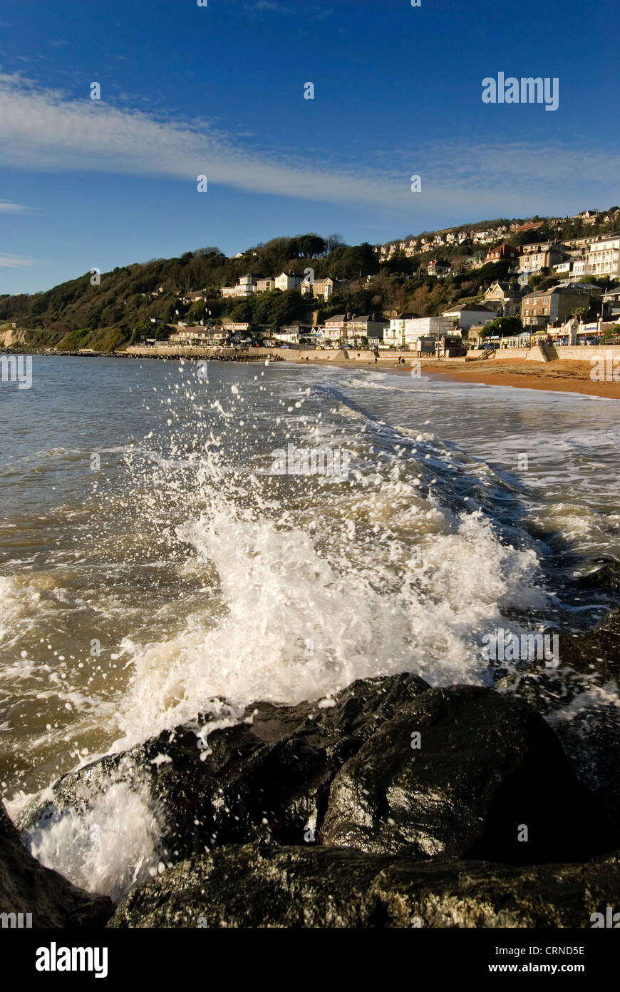 The seafront at Ventnor on the Isle of Wight Stock Photo - Alamy