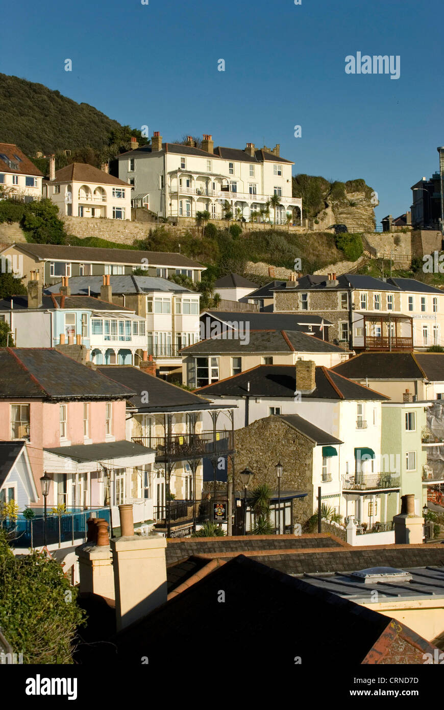 The seafront at Ventnor on the Isle of Wight Stock Photo - Alamy