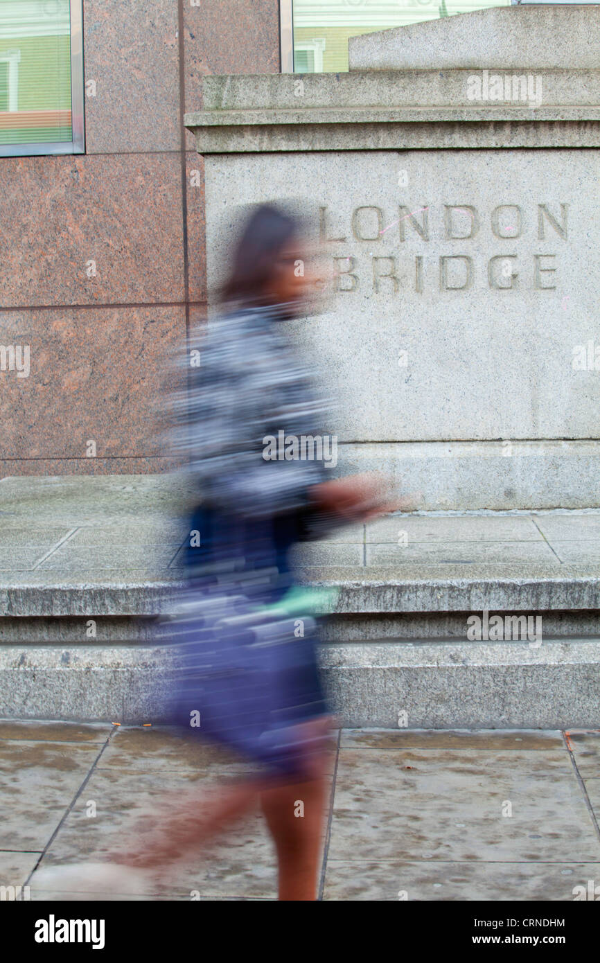 Woman walk past woman bridge hi-res stock photography and images - Alamy