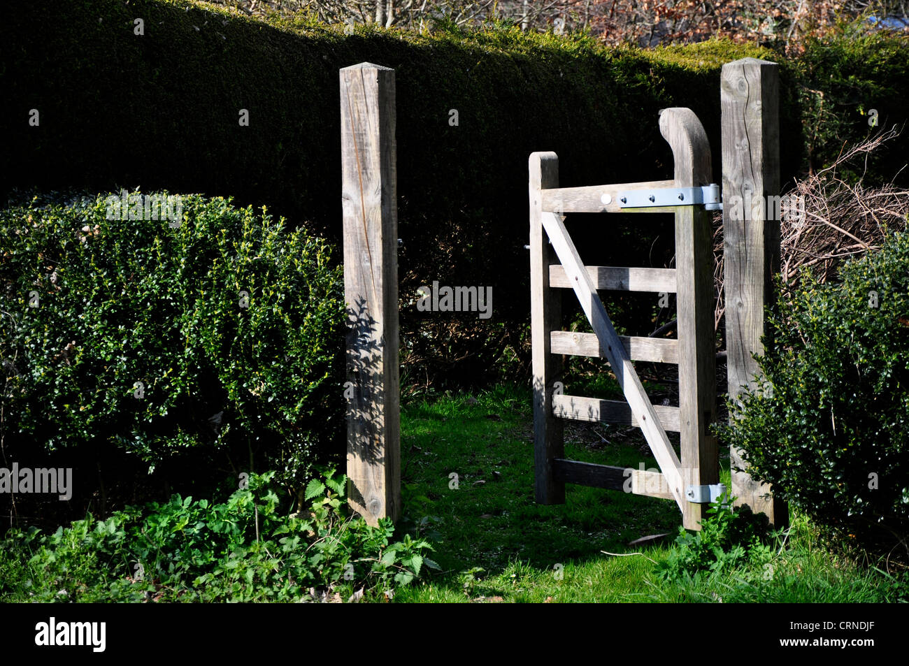 Open gate hi-res stock photography and images - Alamy