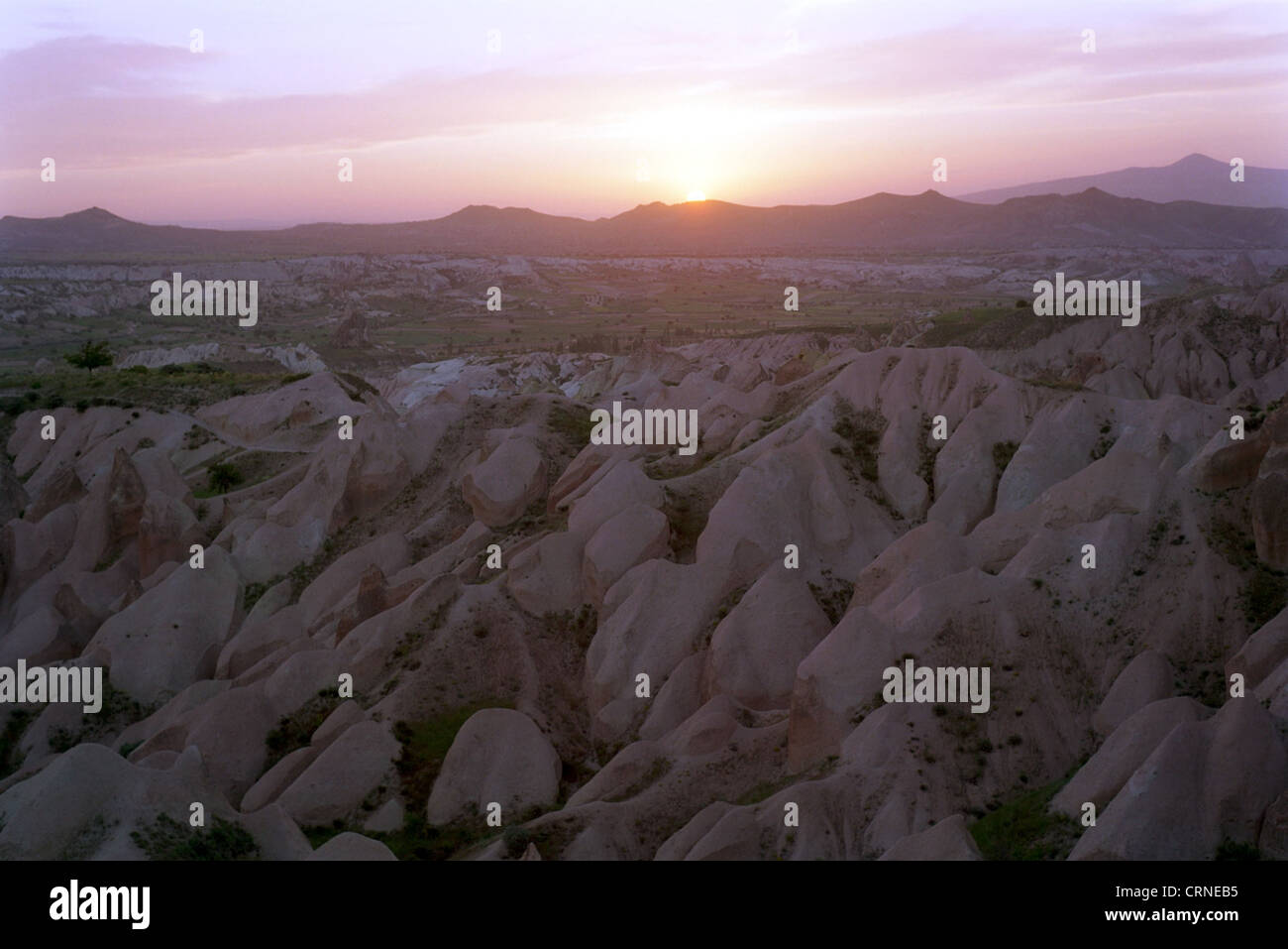 Sunset in Göreme National Park, Cappadocia (Turkey Stock Photo - Alamy